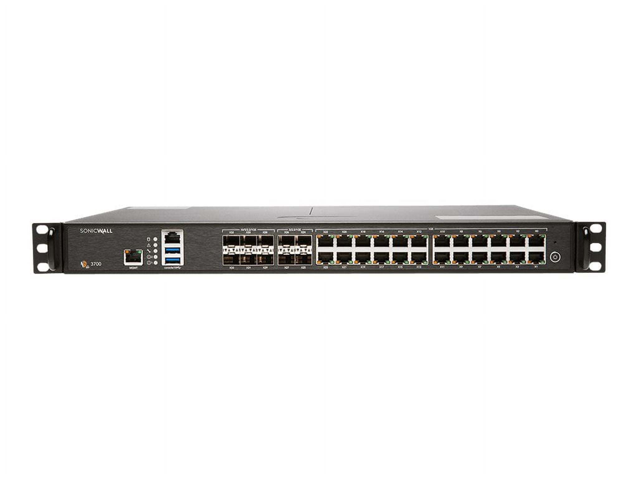 SonicWall NSa 3700 - Advanced Edition - security appliance - with 1 ...