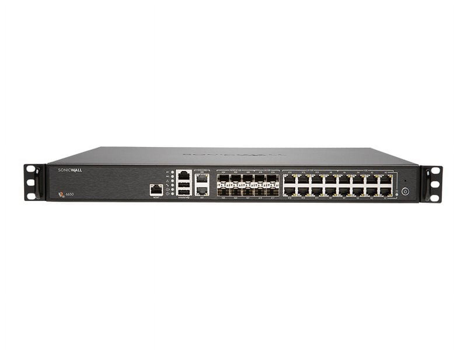 SonicWall NSa 6650 - Security appliance - with 1 year SonicWALL ...
