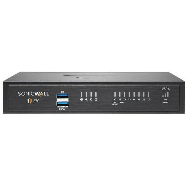 SonicWall TZ270 Network Security/Firewall Appliance 02SSC2821 - Walmart.com