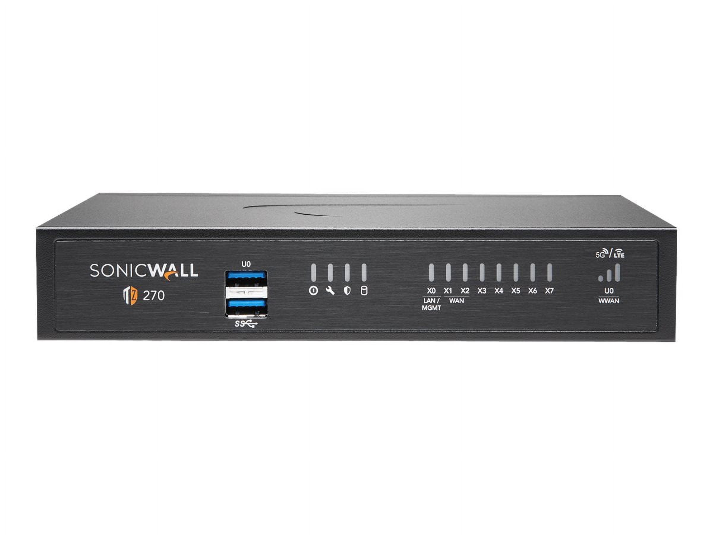 SonicWall TZ270 Network Security/Firewall Appliance - Intrusion ...