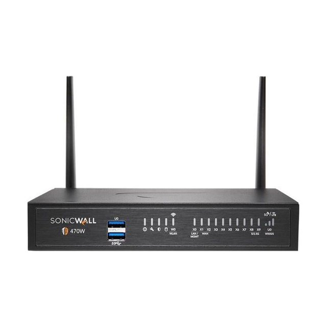 SonicWall TZ470W Wireless Firewall w/ Secure Upgrade Plus (2-Year ...