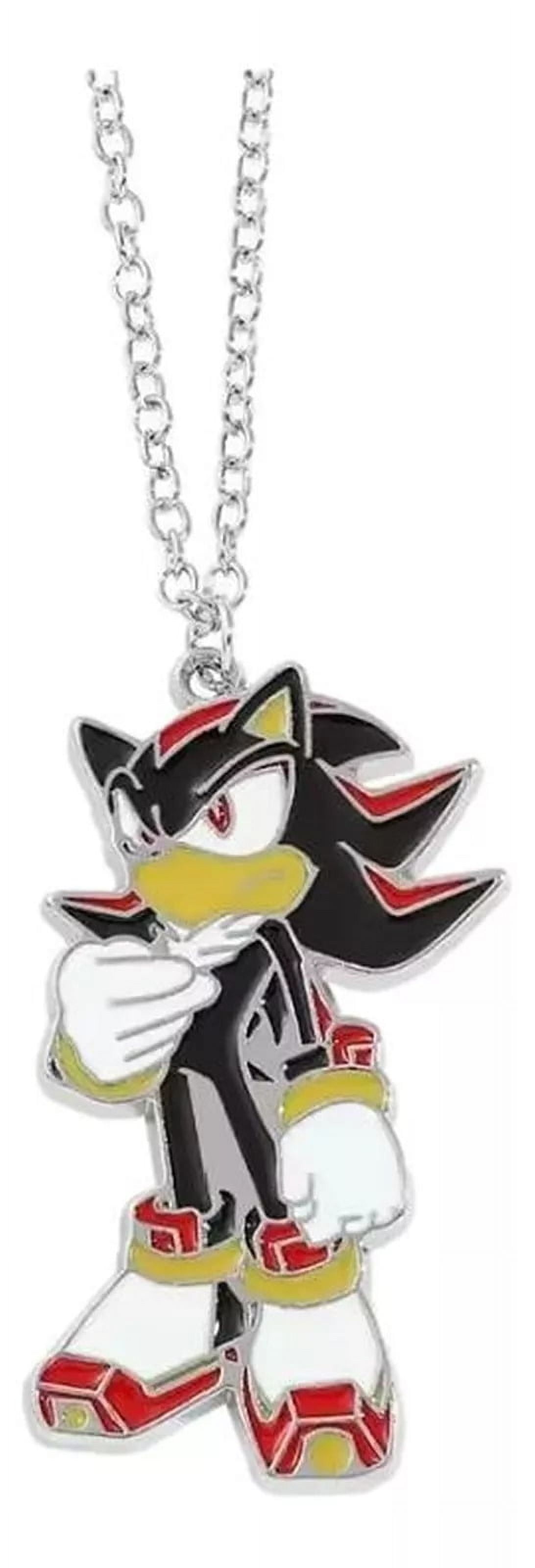 Sonics Shadow Cartoon Character Metal Pendant Necklace - Walmart.com