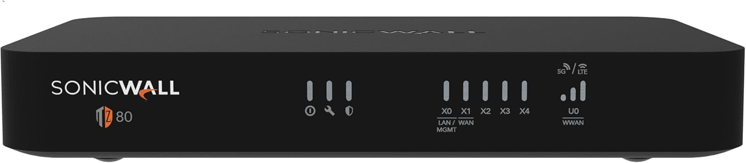 SonicWall TZ80 Network Security/Firewall Appliance - Intrusion ...