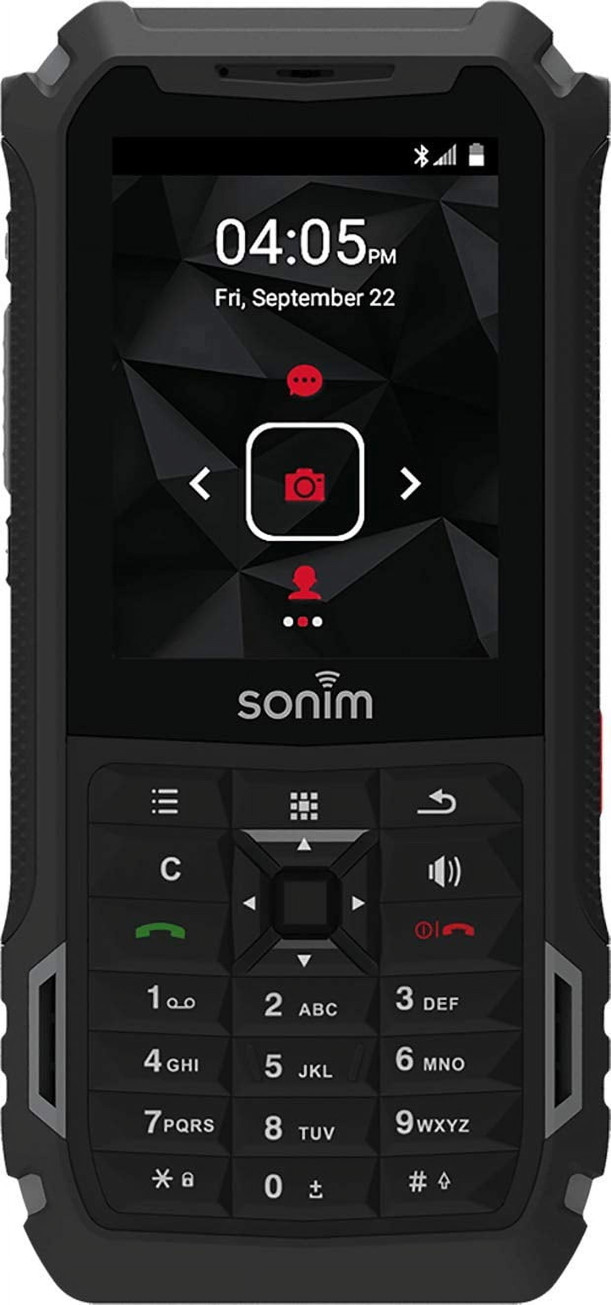 Sonim XP5s XP5800 4G LTE Military Grade, Single-SIM, Rugged PTT Feature Phone, 16GB, 2GB RAM ...