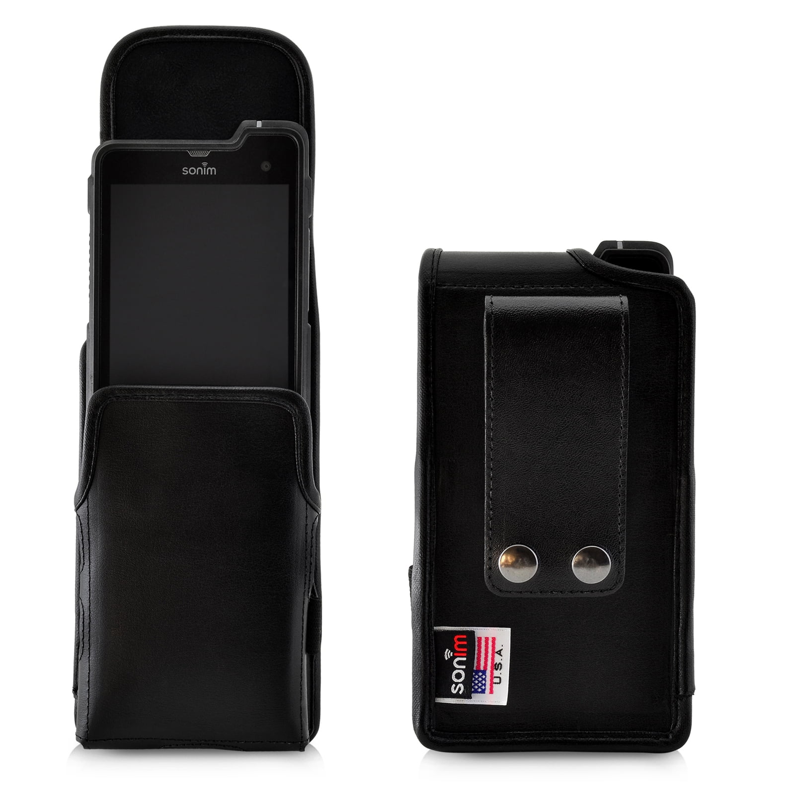 Sonim XP8 CERTIFIED C1D2 IS Radio Phone Holster Vertical Black Belt ...