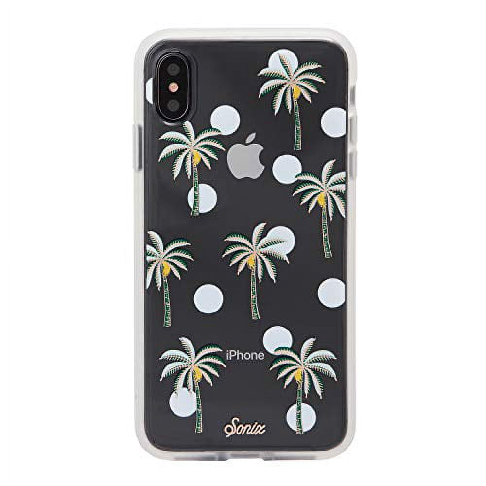 Sonix Bora Bora Case for Apple iPhone XS Max - Clear/Palm Tree ...