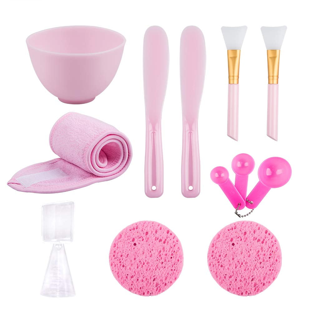Sonku Facemask Mixing Bowl MMF7 Set, Silicone DIY Face Mask Tool Kit ...