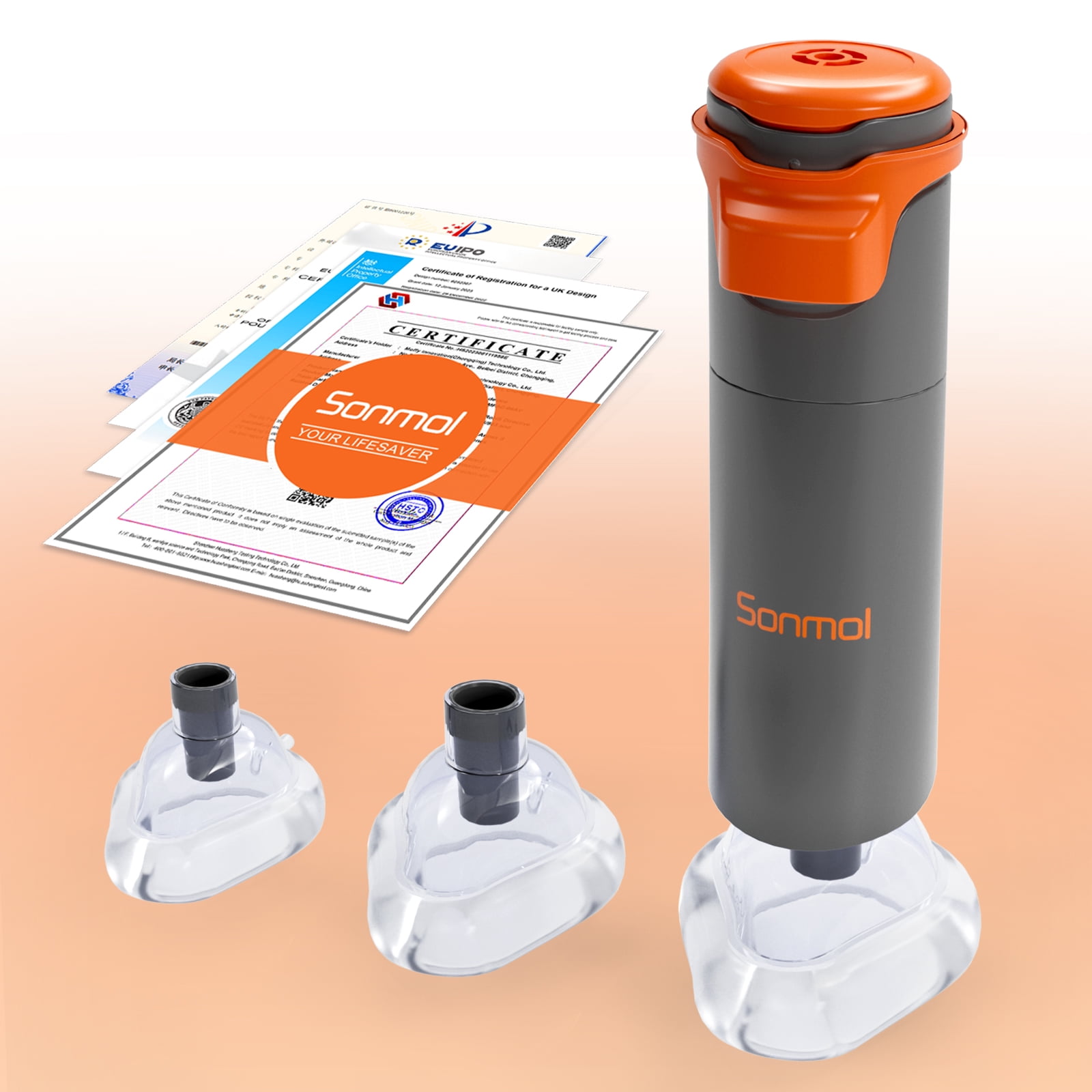 Sonmol Portable First Aid Kit, Dust-Proof Bag Included, Easy to Use ...