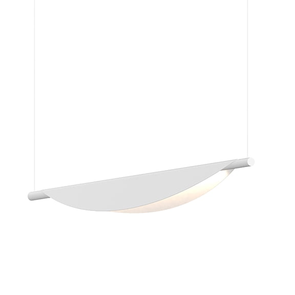 Sonneman 3121.18 Tela 40" Wide Led Suspension Linear Pendant - Grey ...