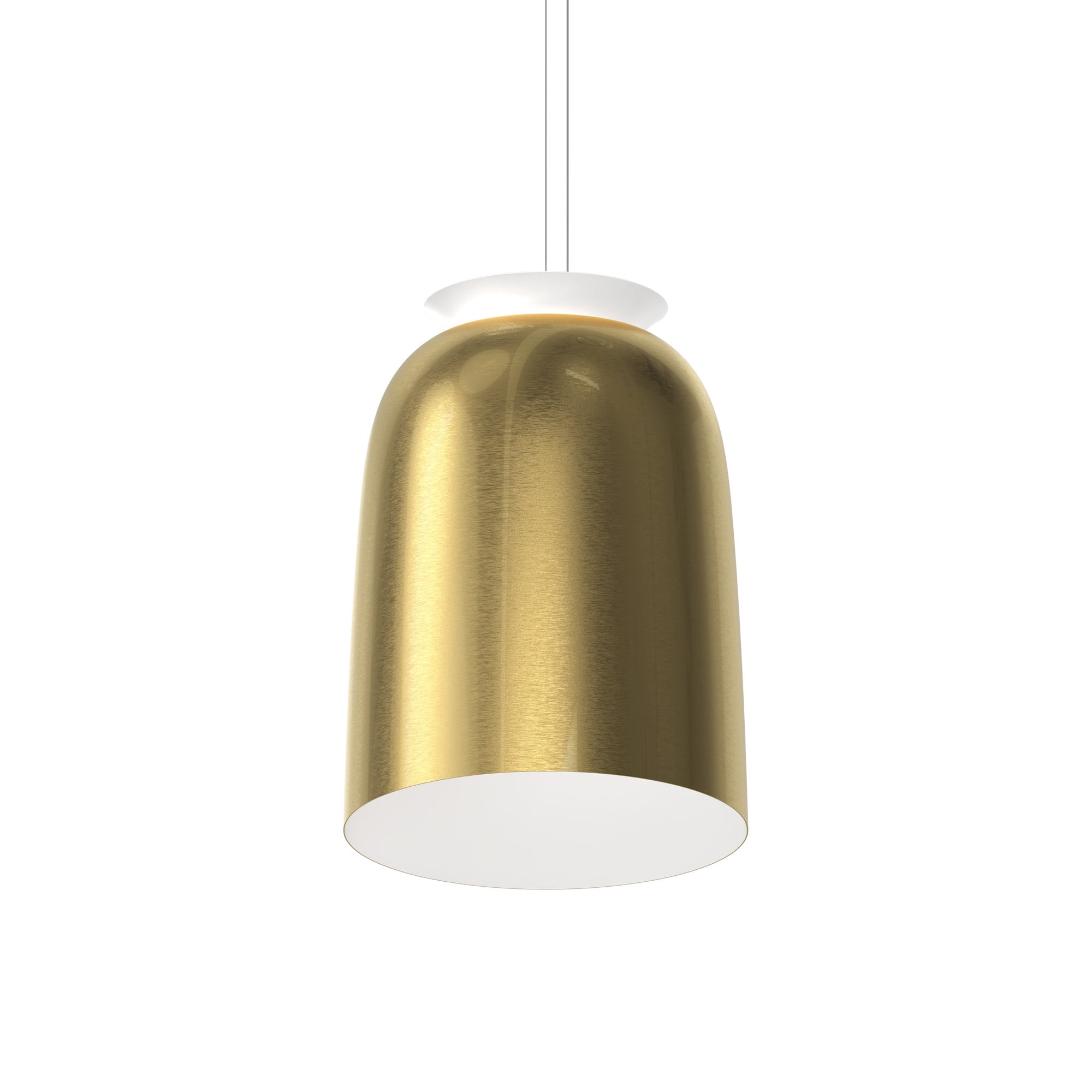 Sonneman 3535 Belle Flare 20" Wide Led Suspension Pendant - Brass ...