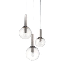 Sonneman 2914.14-SML Grapes 3 Light 7" Wide Led Suspension Multi Light ...