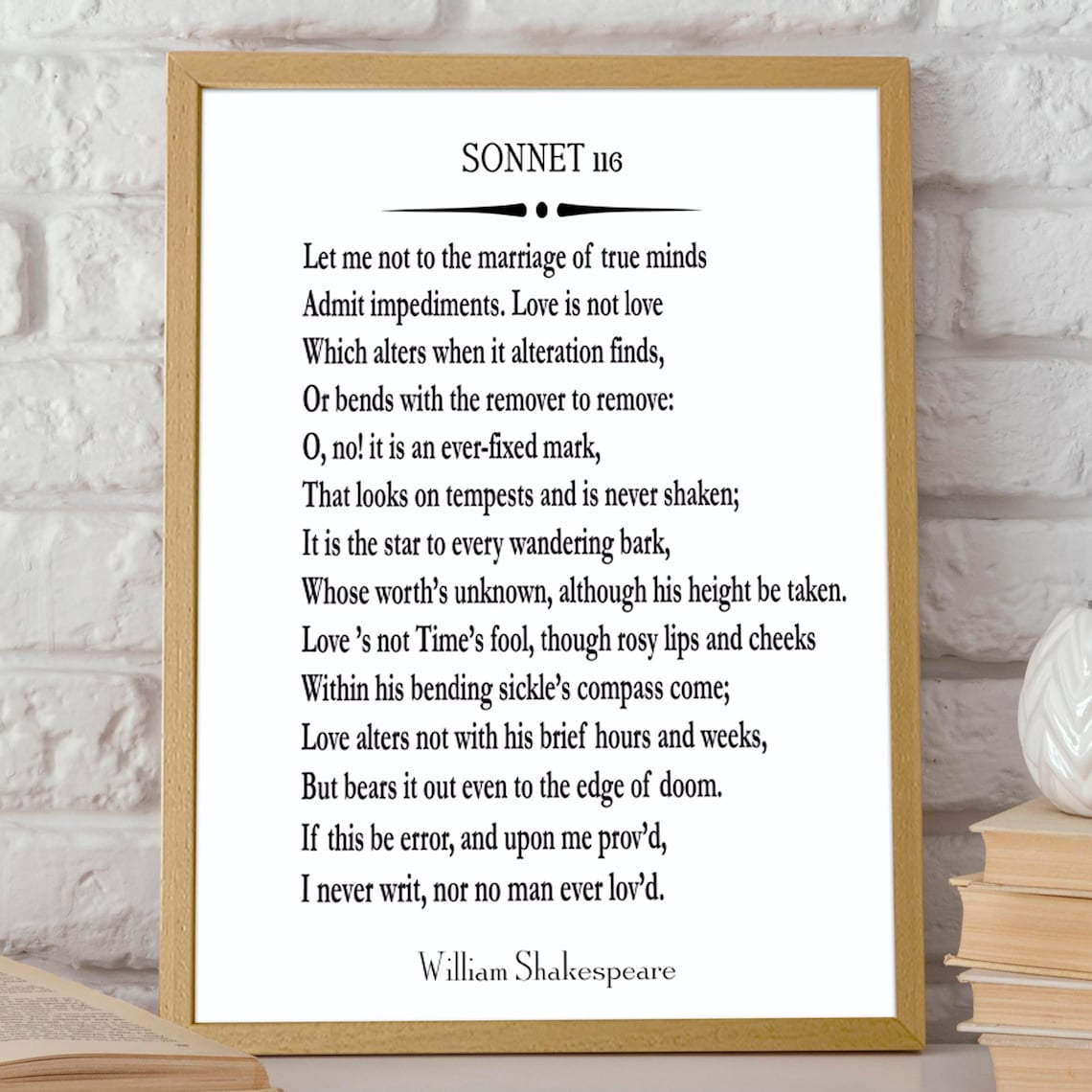 Sonnet 116 By William Shakespeare Poetry Love Poem Love Poetry Love ...