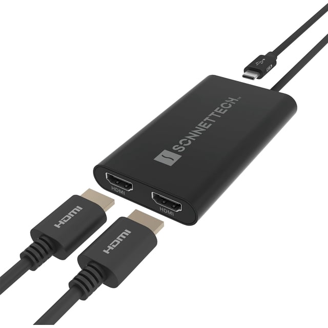 Sonnet DisplayLink USB-C Dual HDMI Adapter - Walmart Business Supplies