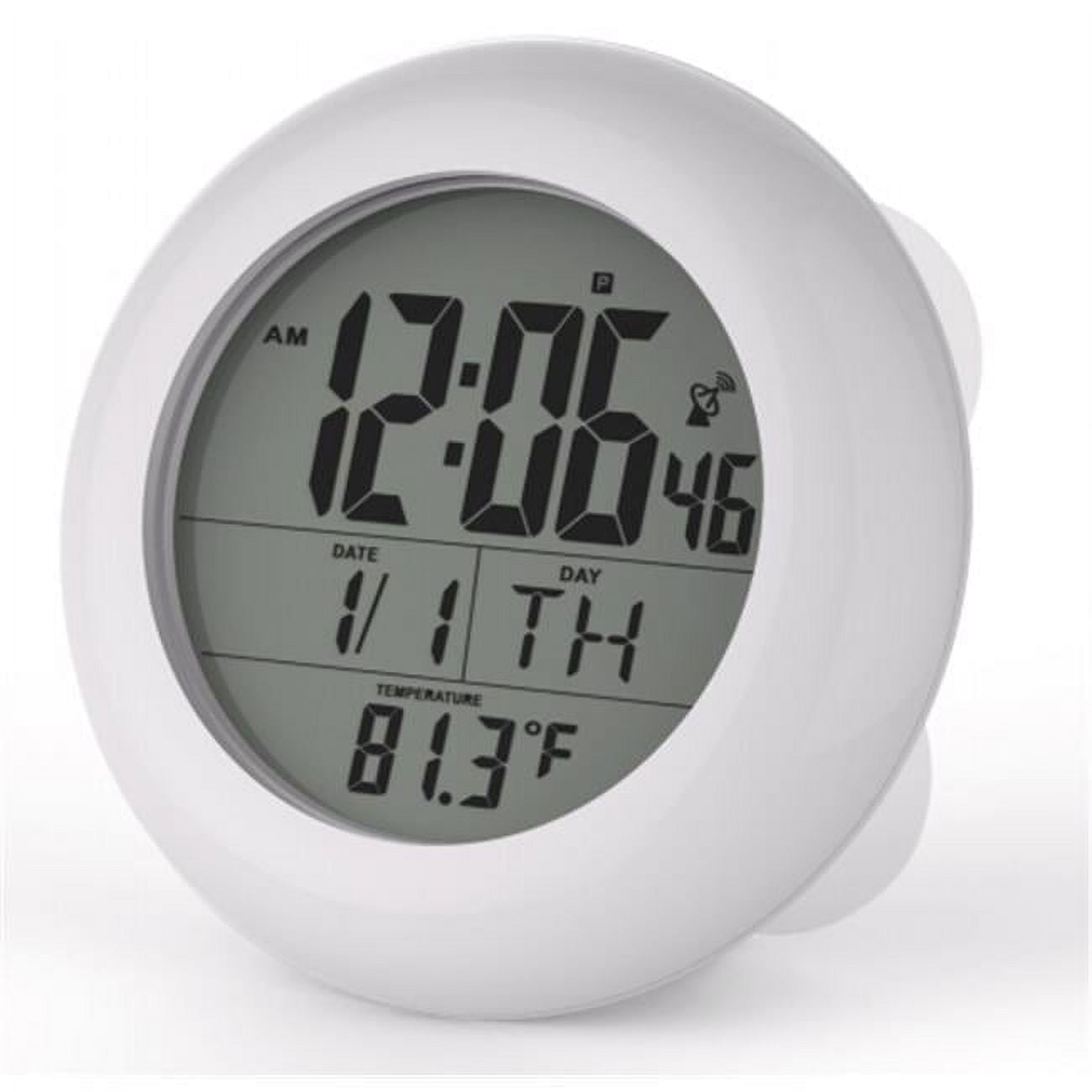 Sonnet Industries T-4691 Suction Cup Atomic Clock with 1.5 in. Numbers ...