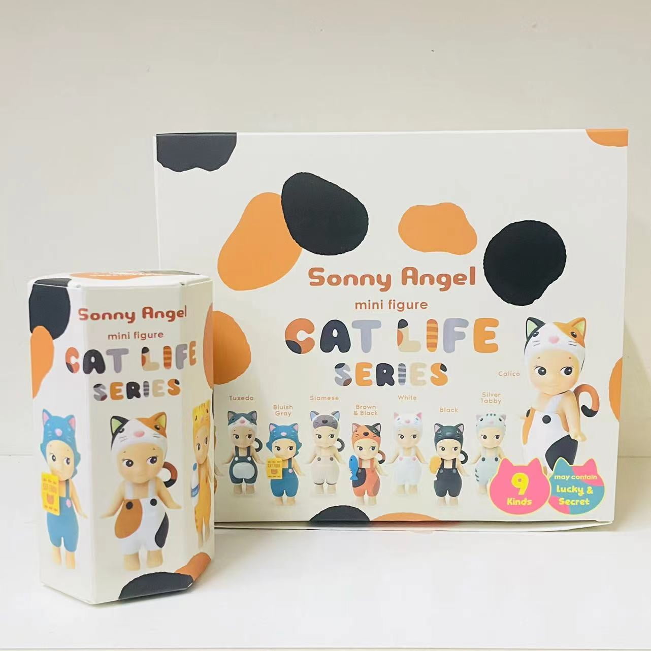 Sonny Angel Blind Box Cat Life Serise Mini Cat Action Figures Toys High ...