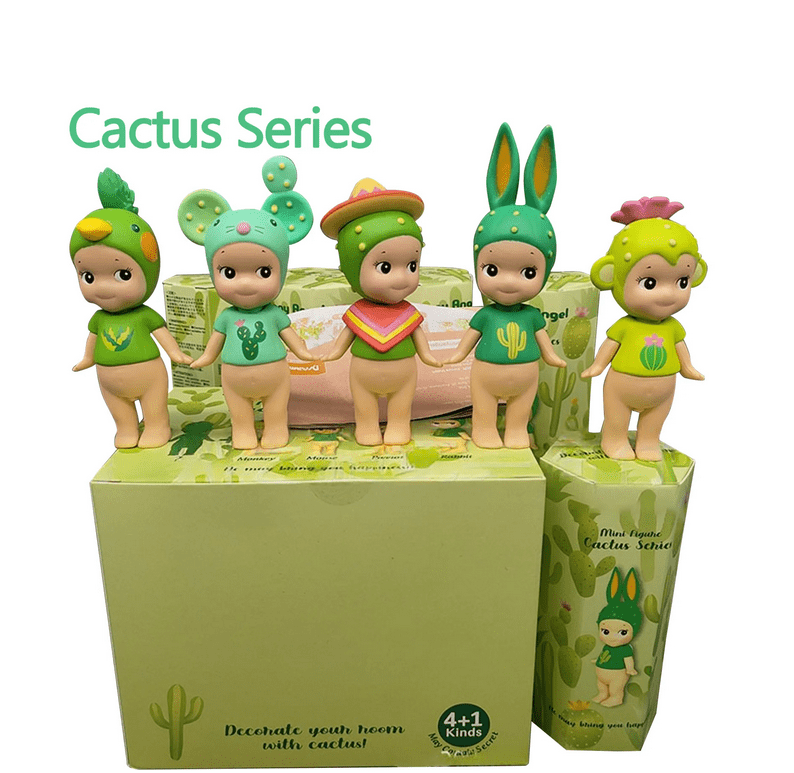 Sonny Angel Cactus Series - 5Pc Mini Action Figures Blind Box Random ...