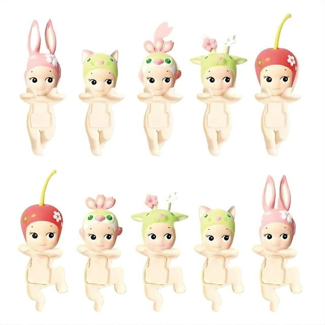 Sonny Angel Cberry Blossom Series- Original Mini Figure- 12 pcs Sealed Blind Box Cberry Blossom ...
