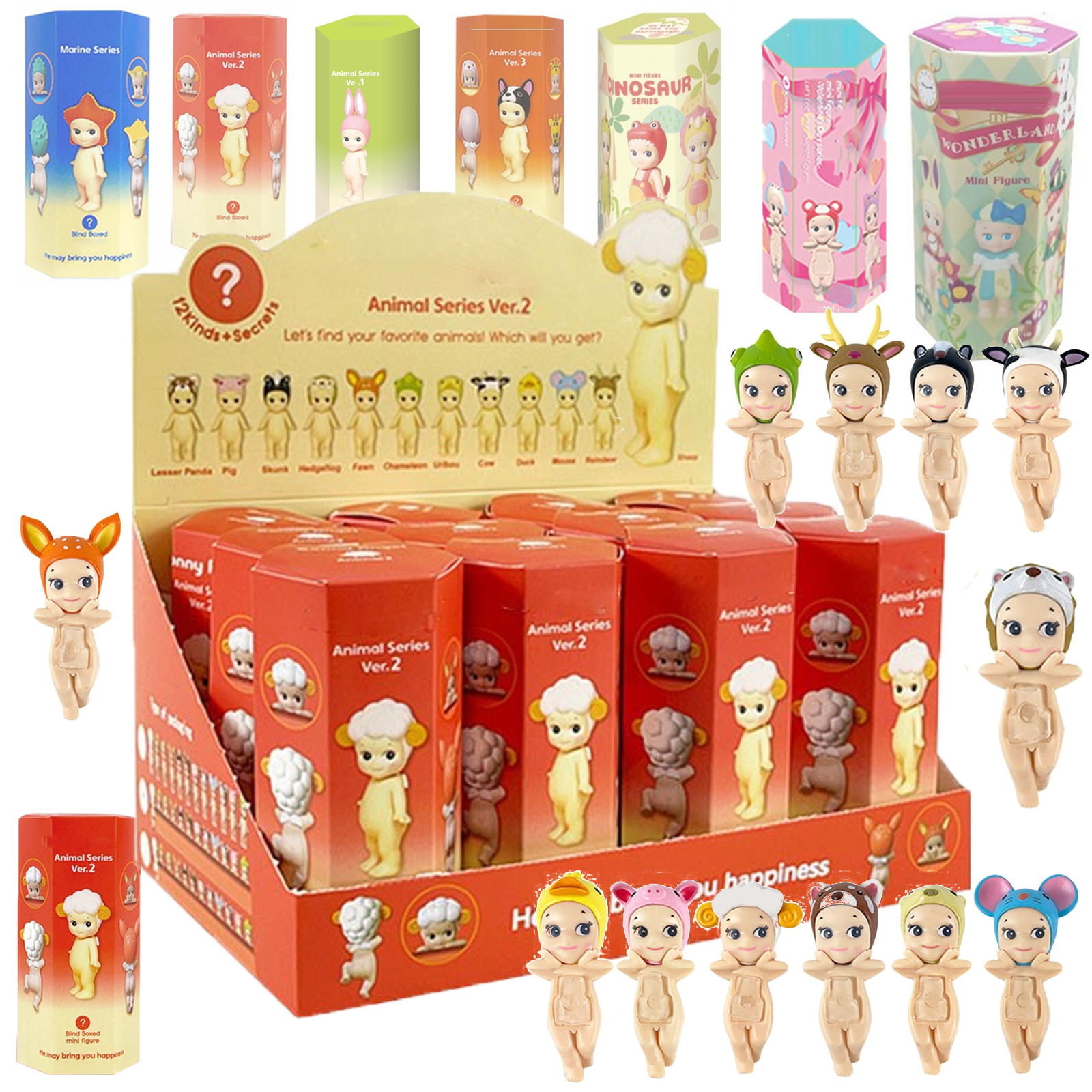 Sonny Angel Christmas Animal Series 2 A Sonny Angel Fruit Valentines ...