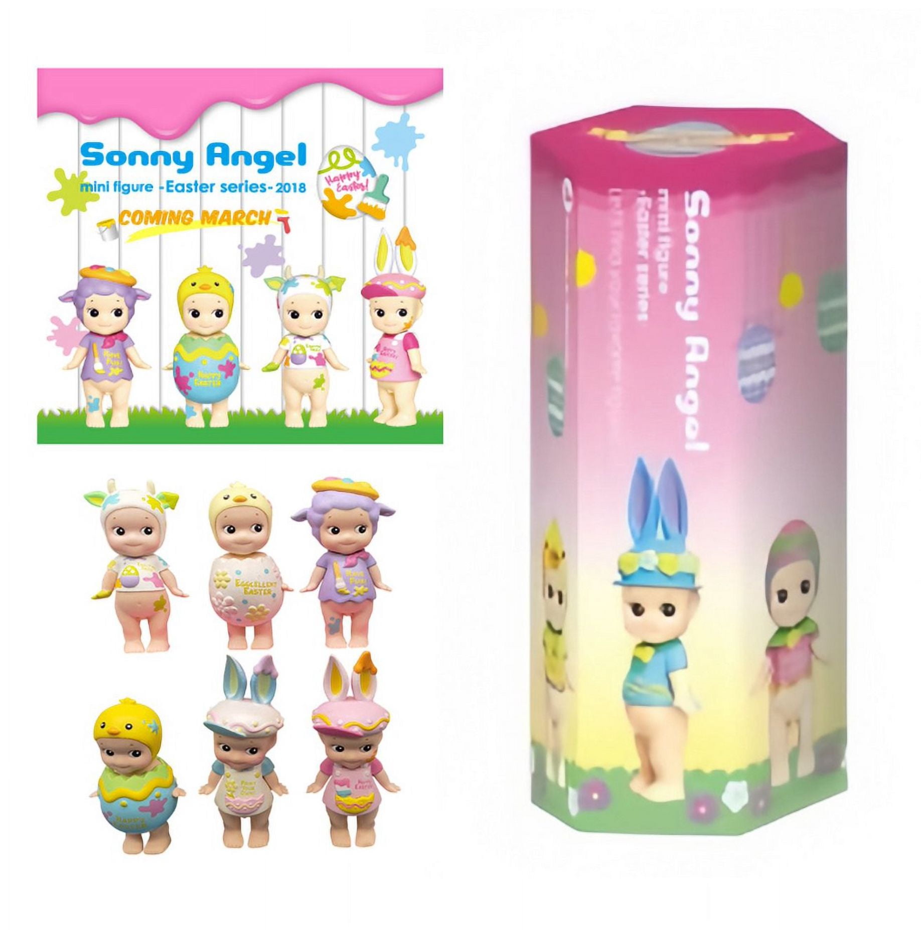 Sonny Angel Easter Series - 6Pc Mini Action Figures Blind Box Random ...