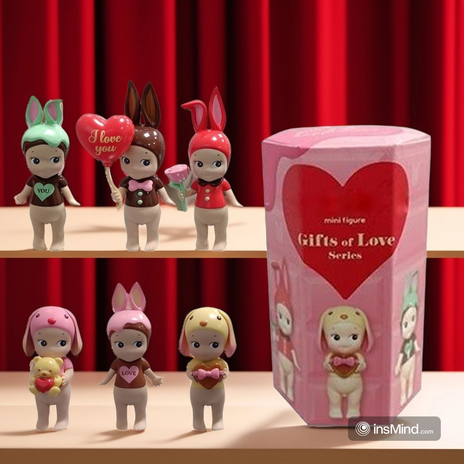Sonny Angel Gifts of Love Blind Box – Collectible Mini Figures | Random 6-Pack Series for Kids ...