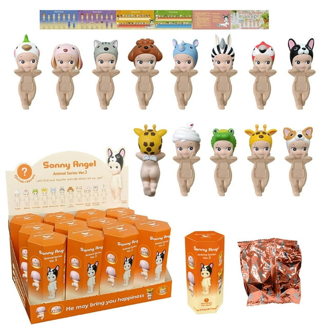 Sonny Angel HIPPERS Animal Series 3 Generations Hook Foot Series - Original Mini Figure/Limited ...
