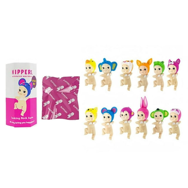 Sonny Angel - HIPPERS Looking Back Series - Mini Figure Hippers Pink ...