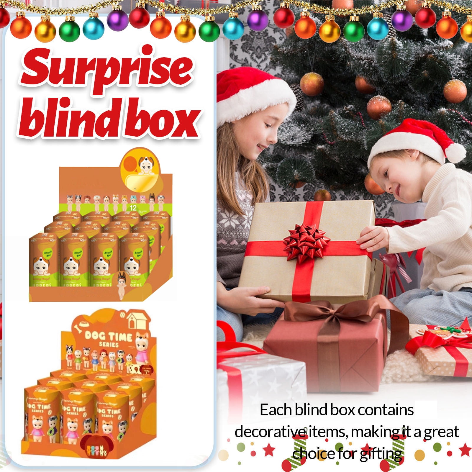 Sonny Angel Hippers Dog Time Series, 24Pcs Angel Mini Figures Doll ...