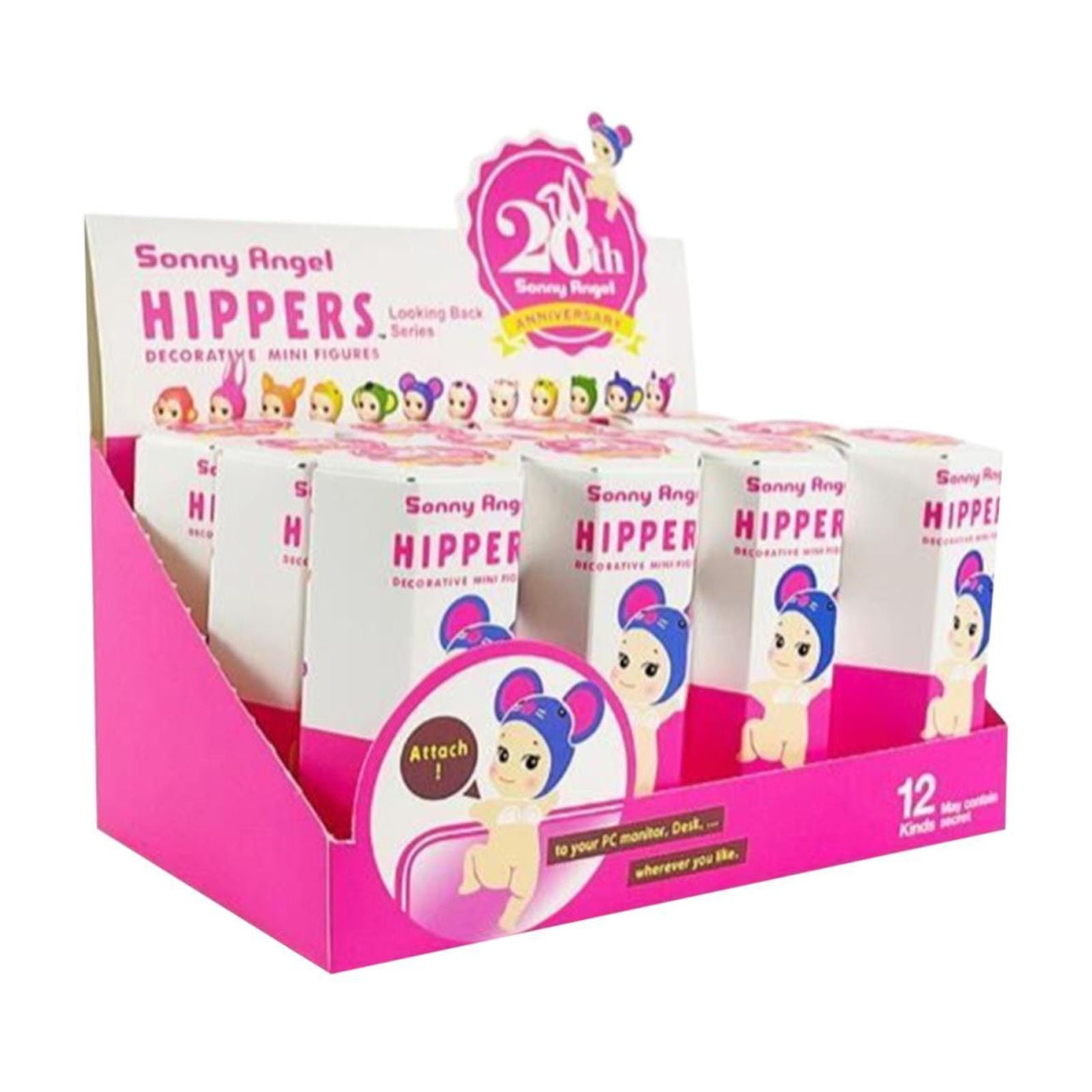 Sonny Angel Hippers Looking Back Series- Original Mini Figure- 12 pcs ...