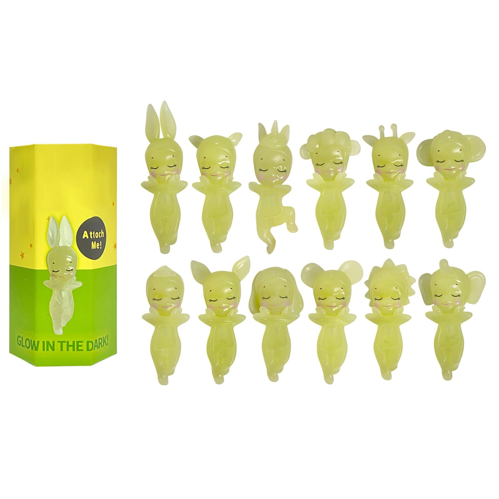 Sonny Angel Hippers Luminous Toys Blind Box 12Pcs Set, Sonny Angel Mini ...