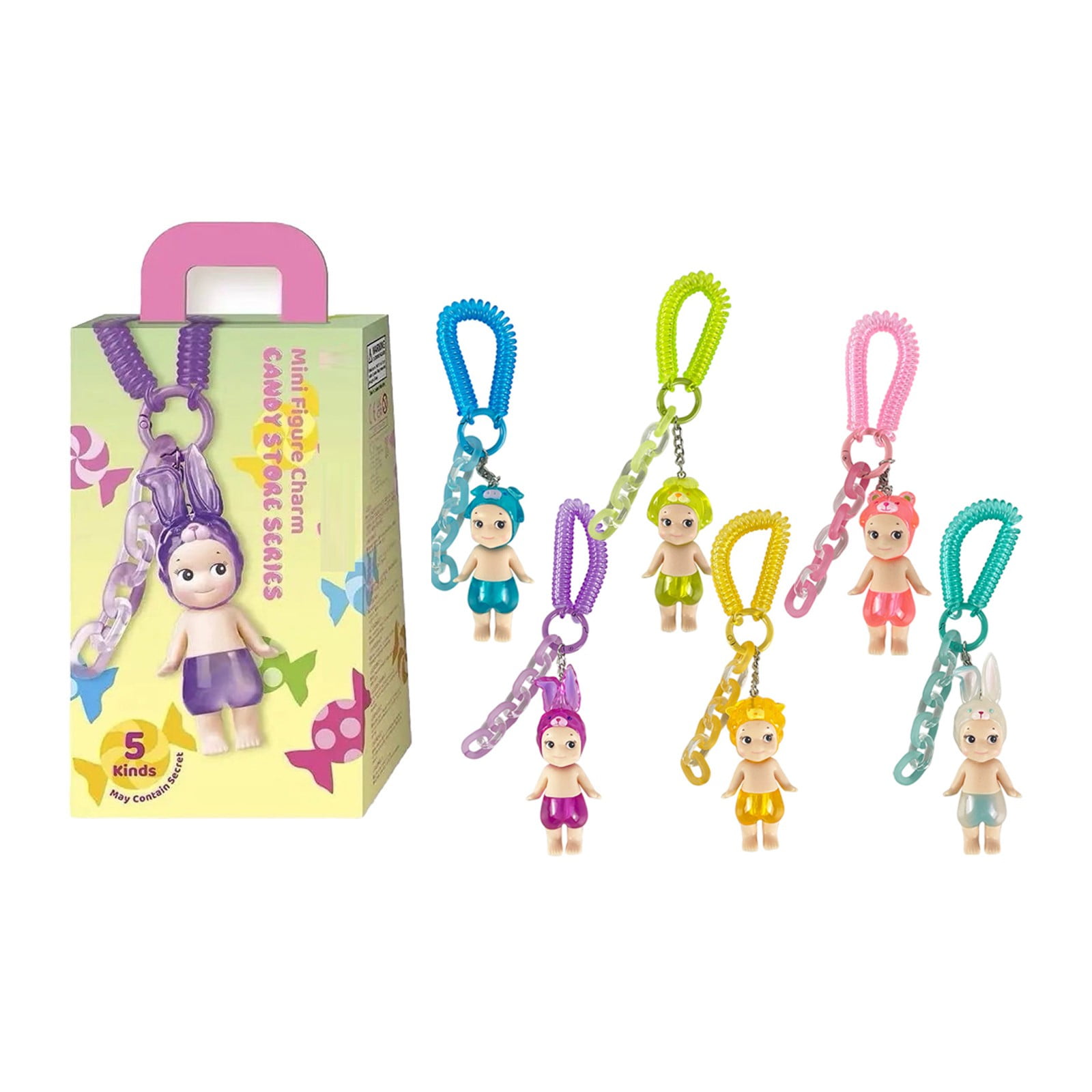 Sonny Angel Keychain Blind Box Sonny Angel Hippers, Candy Store Series ...