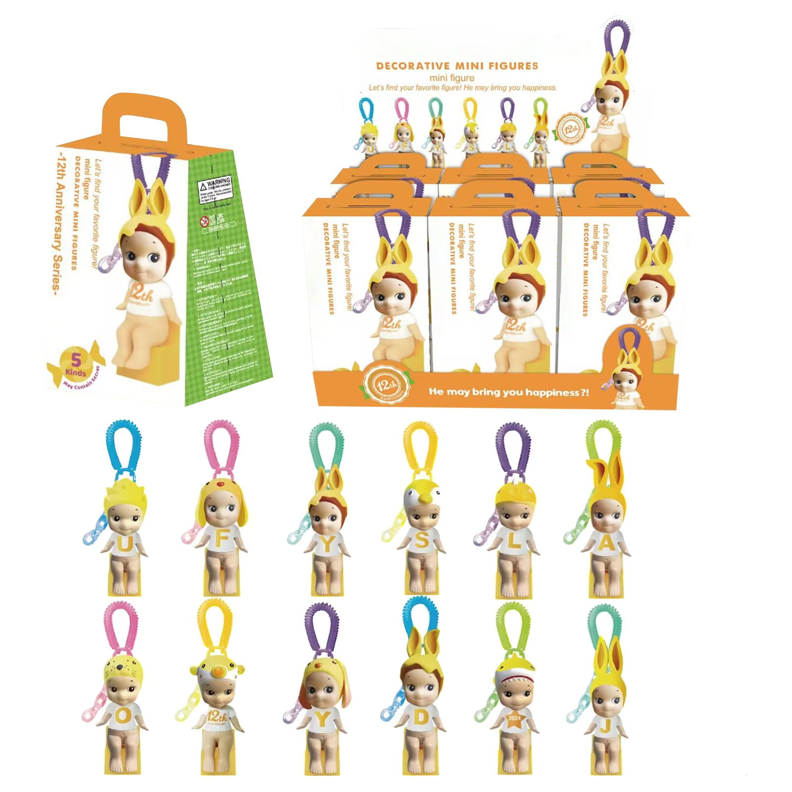 Sonny Angel Keychain Case, Sonny Angel Phone Accessory Stitch, Sonny ...