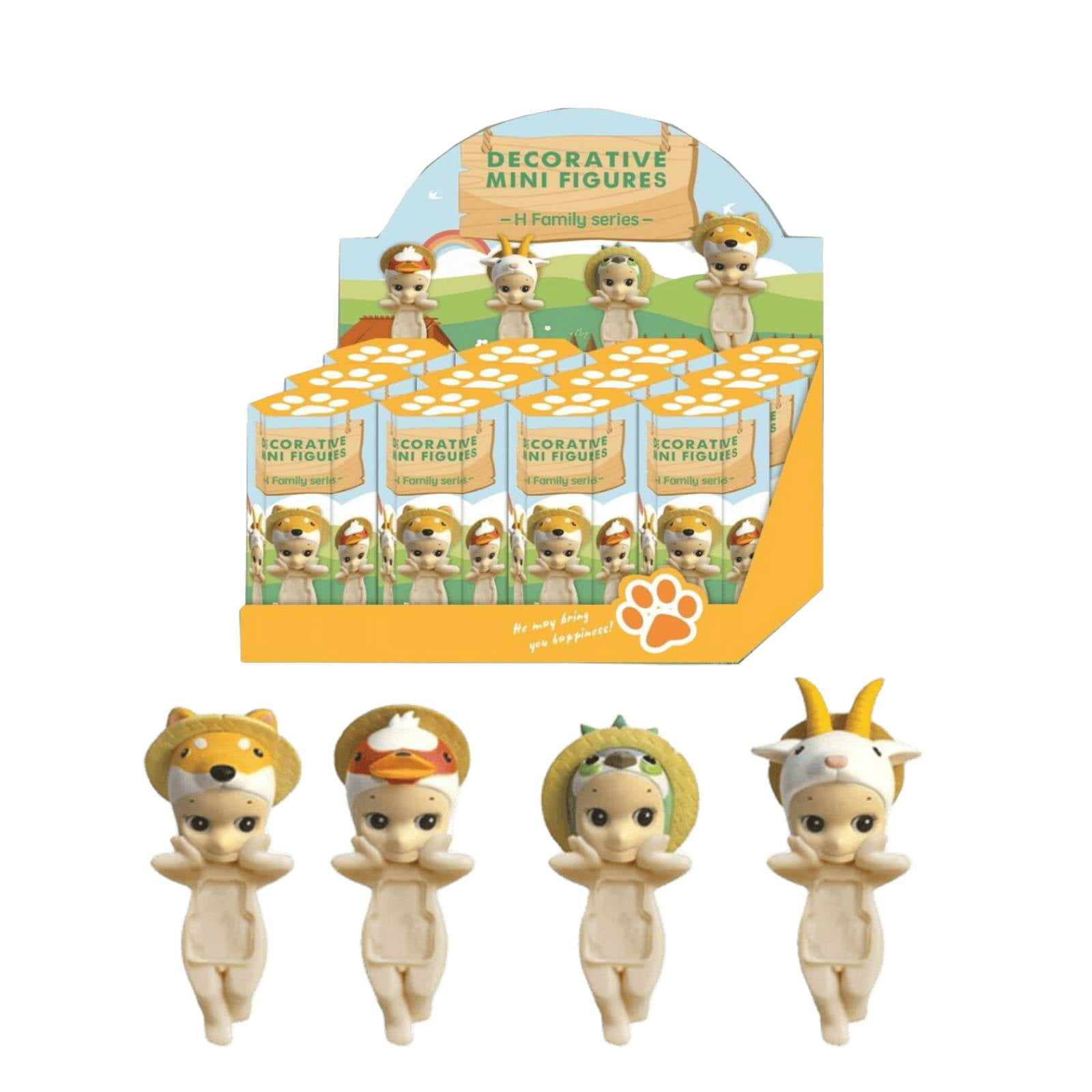 Sonny Angel - Sonny Angel Hippers - Sonny Angel Family Series - 12 Sealed Blind Box - Original ...