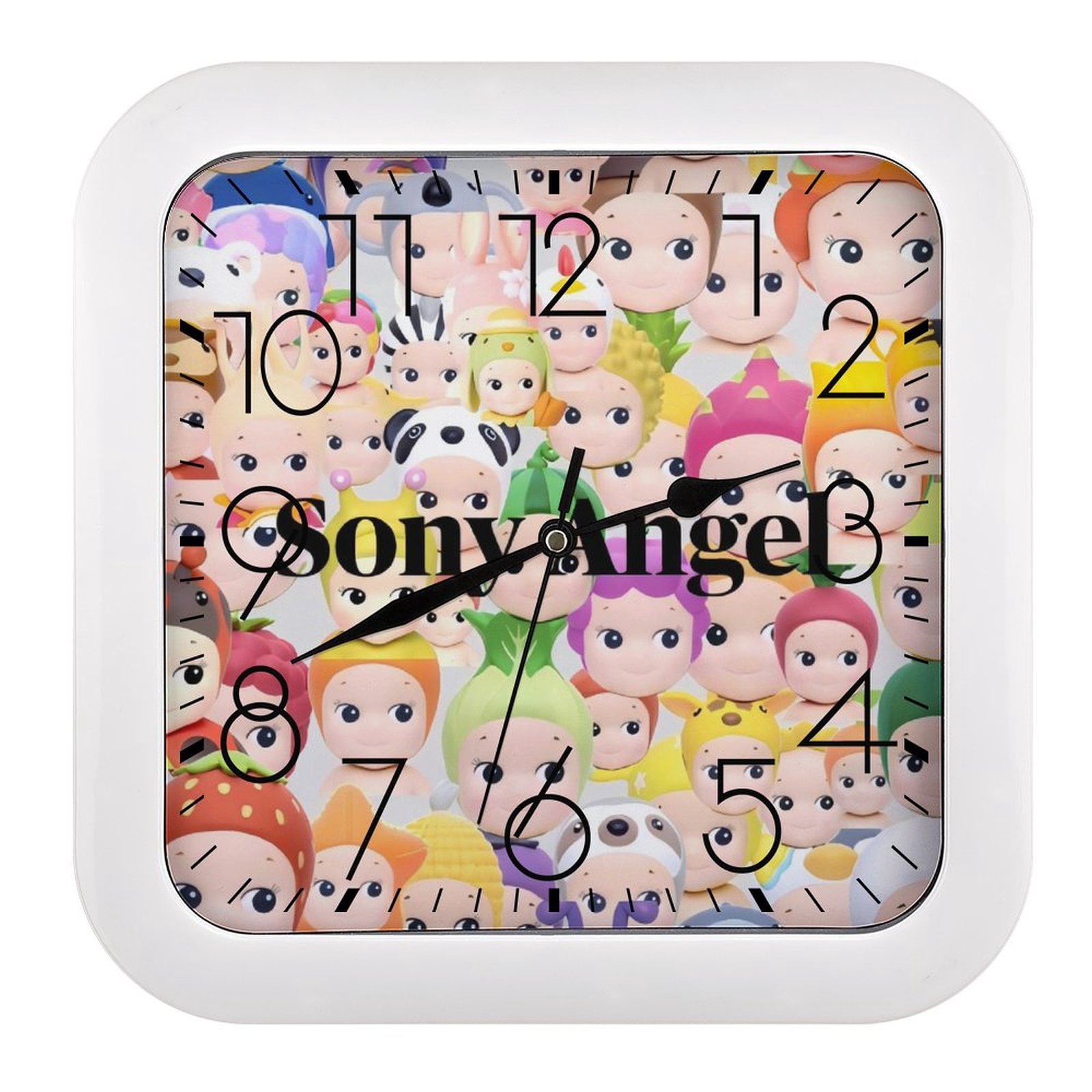 Sonny Angel Square wall clock battery operated decorative - Walmart.com