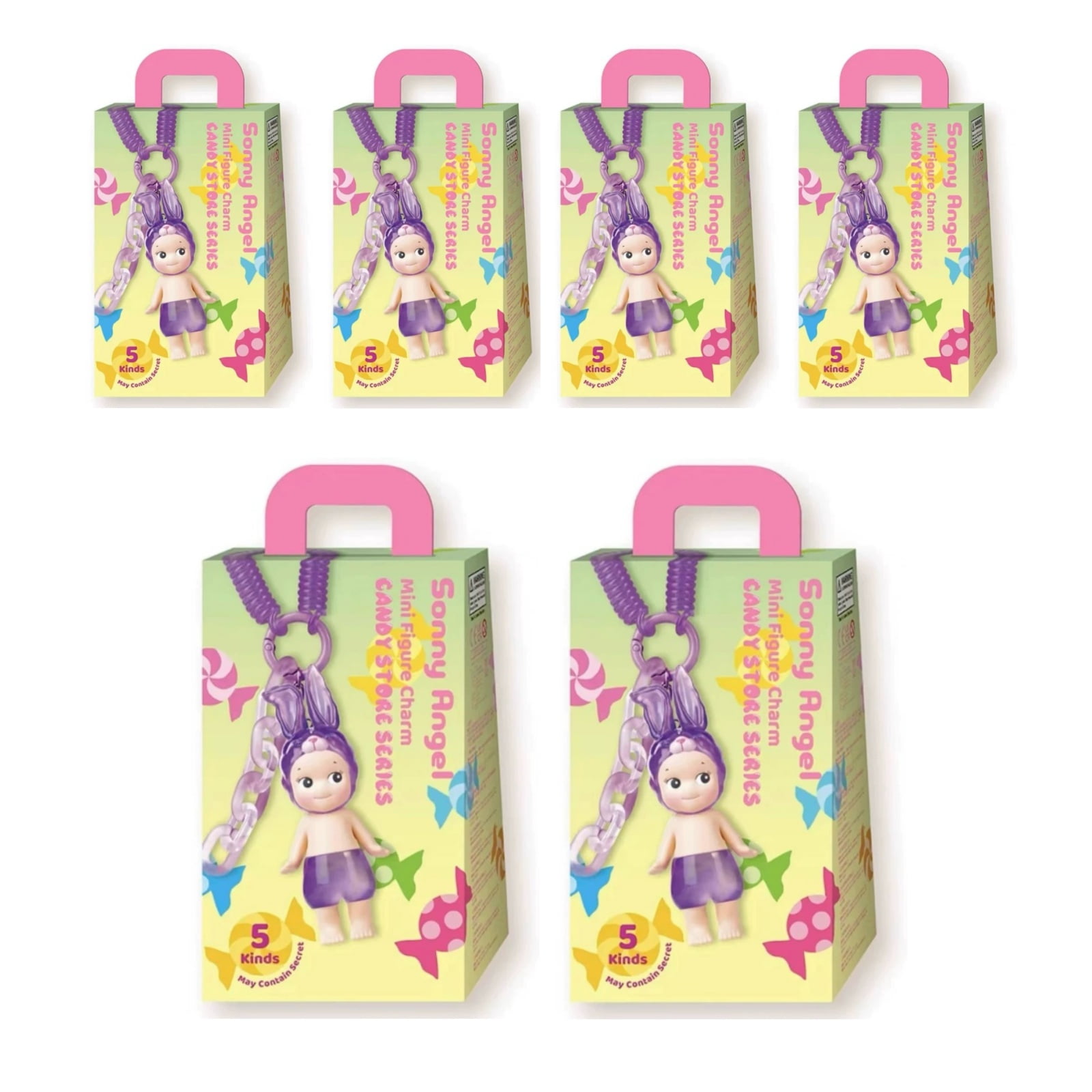 Sonny Angels Candy Store Charm Series,Original Mini Figures,6 Sealed ...