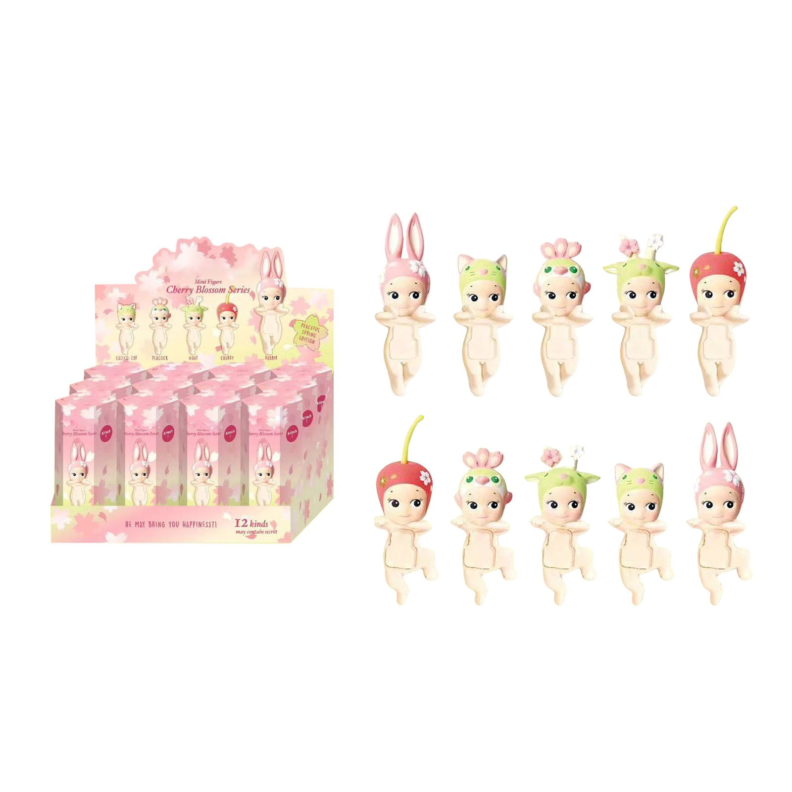 Sonny Angels Figure Hipper 12PC 2025 New Cherry Blossom Series Chin ...