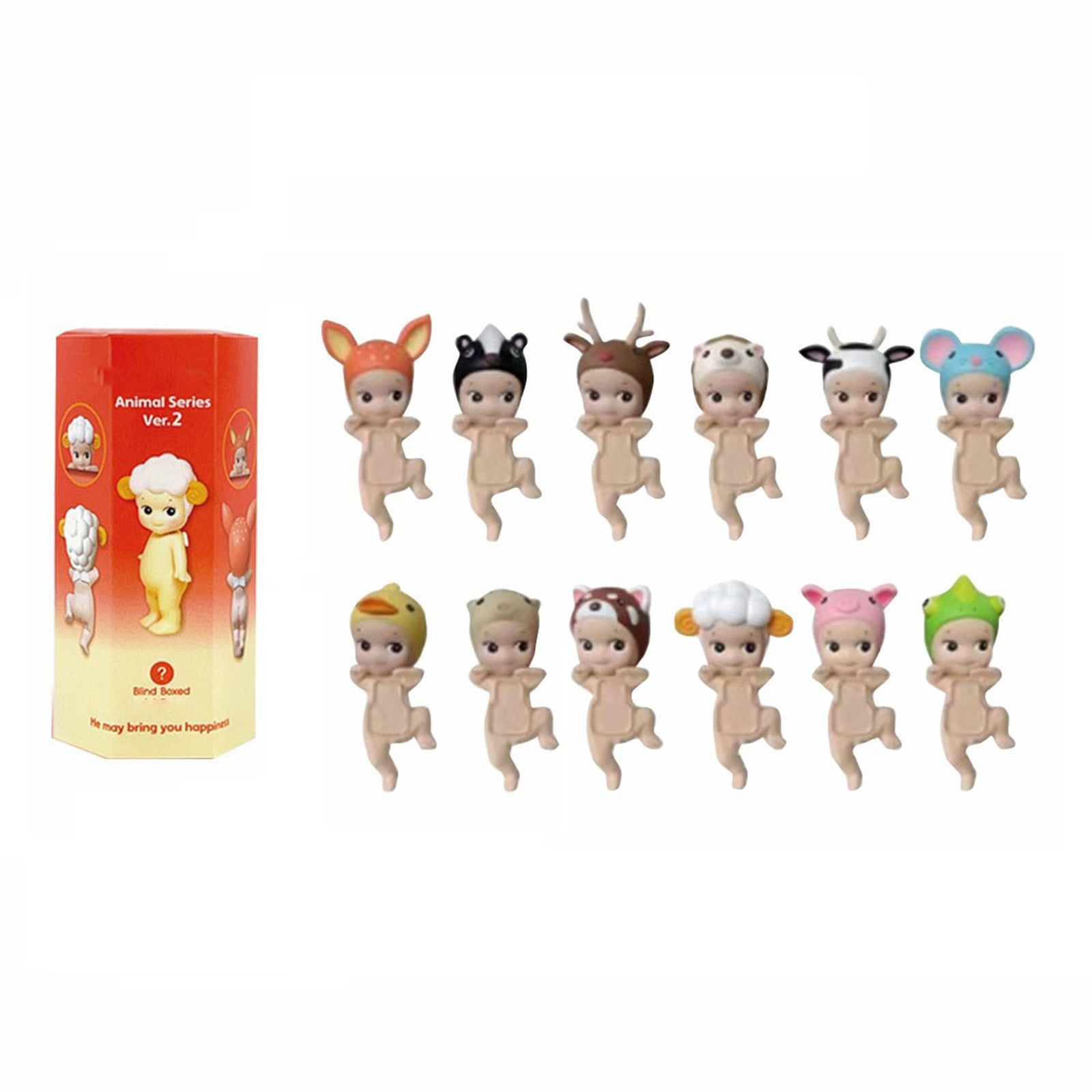 Sonny Angels Figure Hipper 1PC 2025 New Animal Series Chin Resting ...