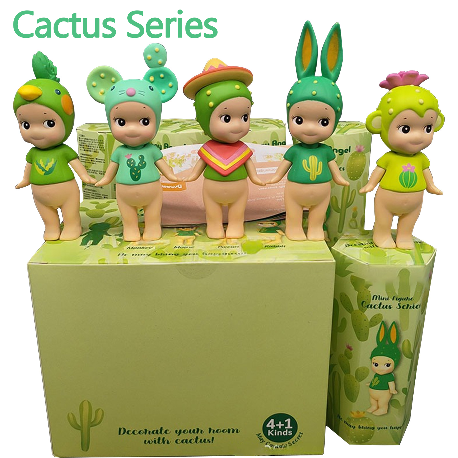 Sonny Angels Figure Hipper Cactus Series Sonny Angel Fruit Easter Day Gift Sets Surprise Random ...