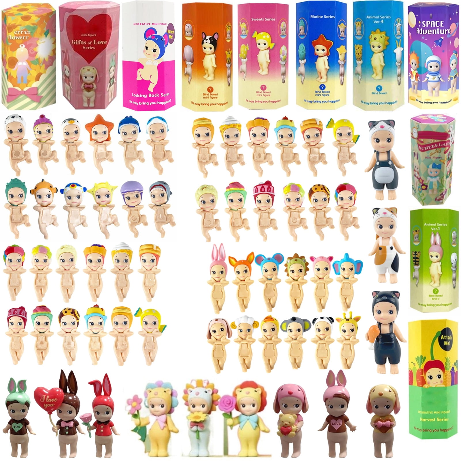 Sonny Angels Figure Orange series,all Random Attributes Style, Surprise ...