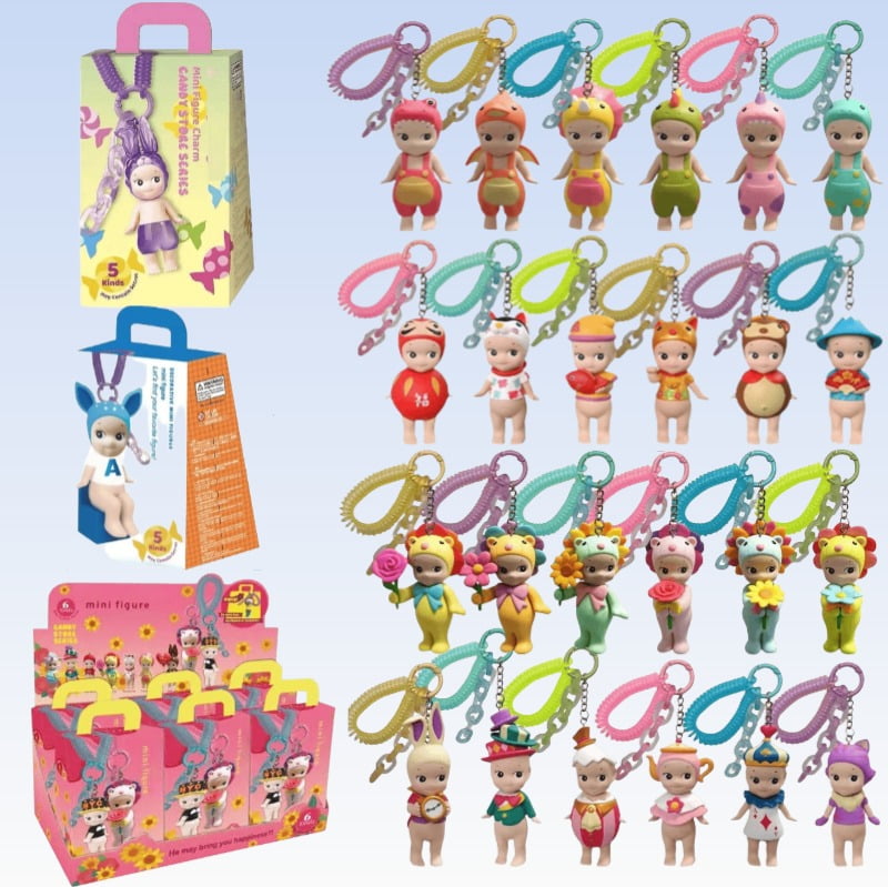 Sonny Angels Kiss Kiss Keychain Series, Sonny Angel Phone Hippers ...