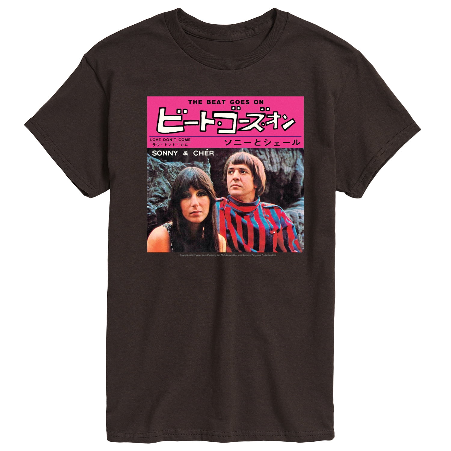 Sonny and Cher - The Beat Goes On Japan - Men's Short Sleeve Graphic T ...