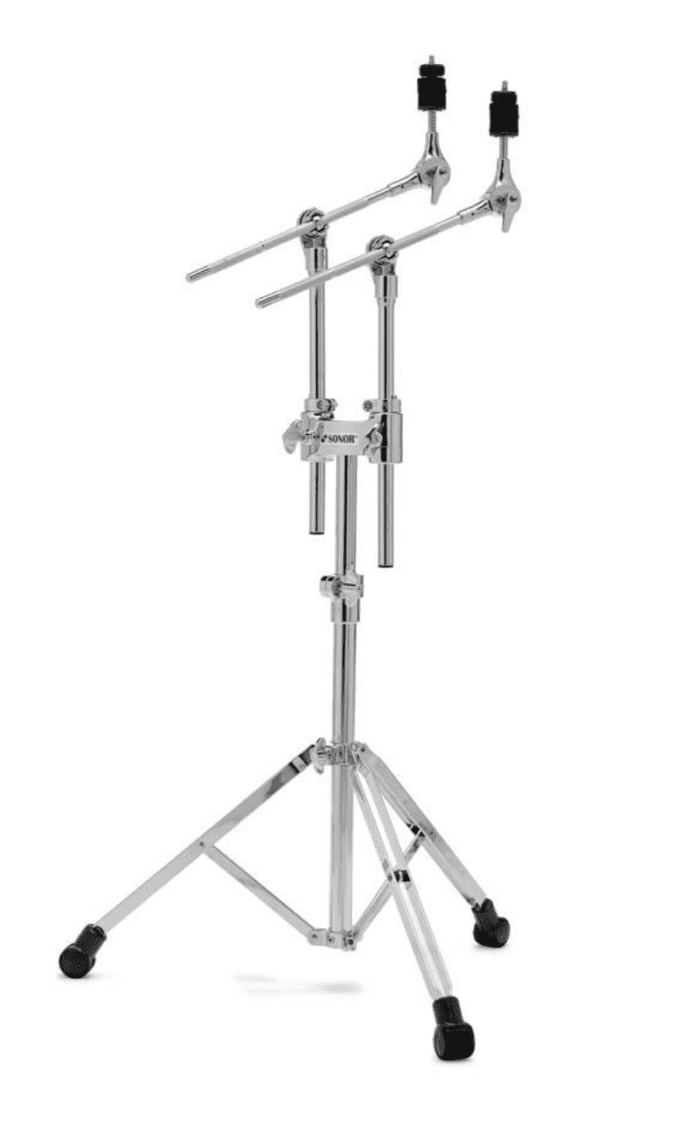 Sonor 4000 Series Double Cymbal Stand Chrome Sonor Hardware DCS 4000 ...