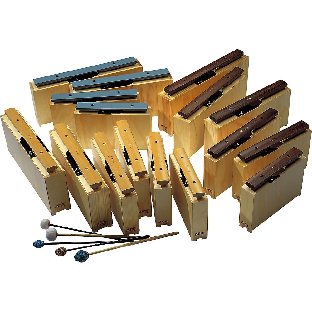 Sonor Orff Deep Bass Chime Bars C-C' Rosewood D, Ks 50P-D - Walmart.com