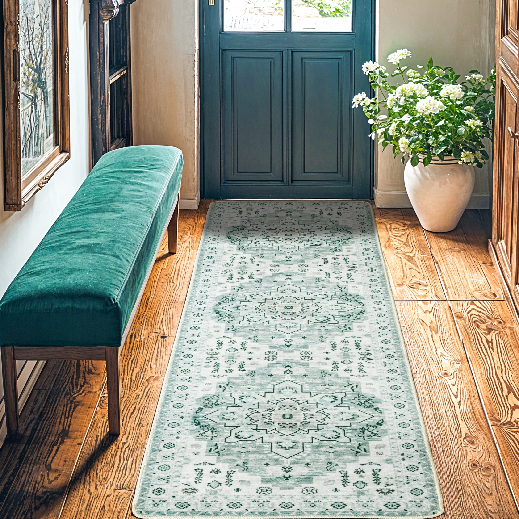 Sonoro Kate 2x10 Area Rugs for Living Room Bedroom, Non Slip Boho ...