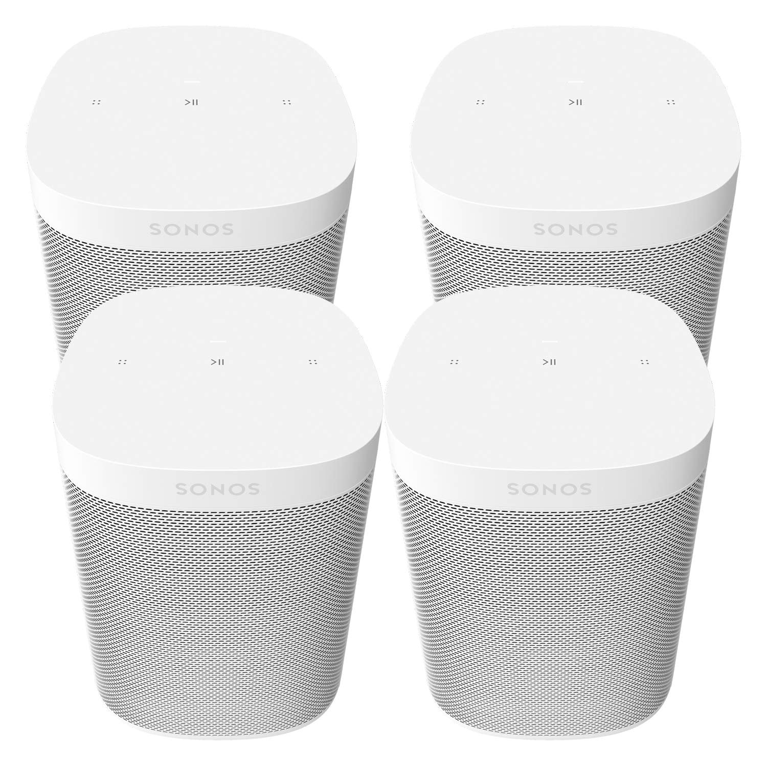 Sonos Four Room Set One SL - The Powerful Microphone-Free Speaker for ...