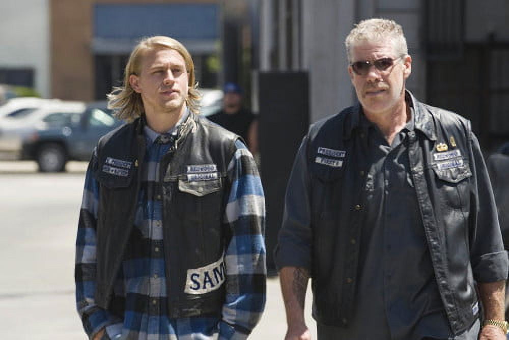 Sons Of Anarchy Charlie Hunnam Ron Perlman 24X36 Poster - Walmart ...