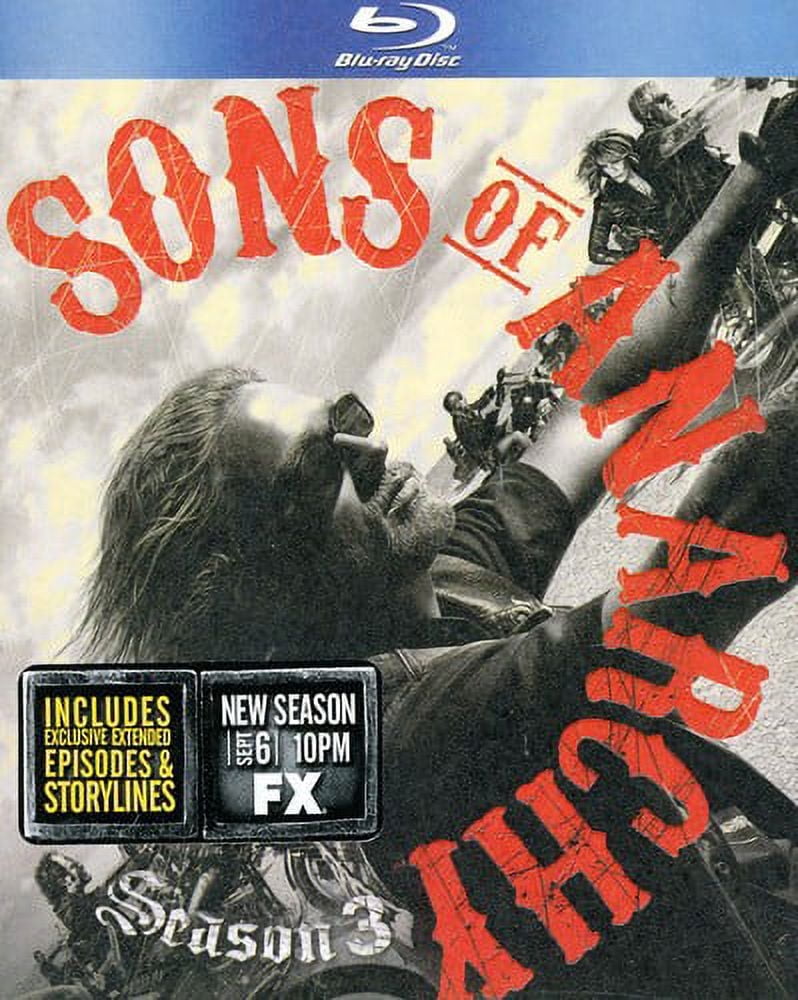 Pre-Owned Sons Of Anarchy: Season Three (Blu Ray) (Good) - Walmart.com