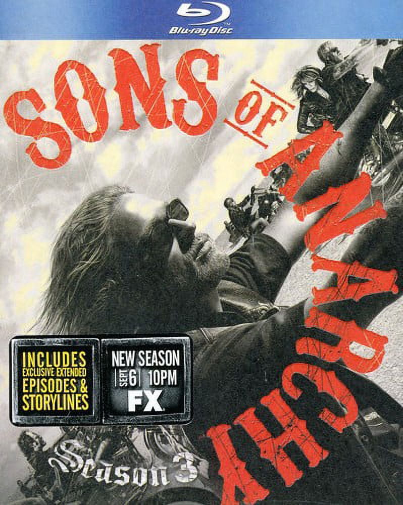 Pre-Owned - Sons Of Anarchy: Season 3 [Widescreen] [3 Discs] (Blu-ray ...