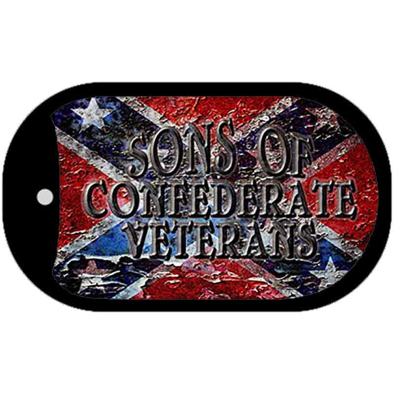 Sons Of Confederate Veterans Novelty Metal Dog Tag Necklace DT-8100 2 ...