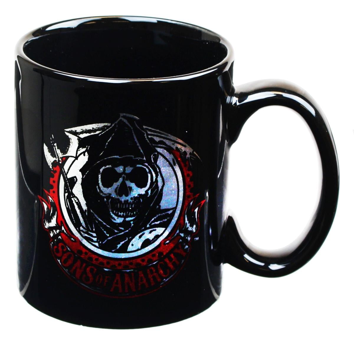 Sons of Anarchy SAMCRO Grim Reaper Logo 20oz Coffee Mug - Walmart.com
