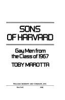 Pre-Owned Sons of Harvard: Gay men from the class of 1967 Paperback ...